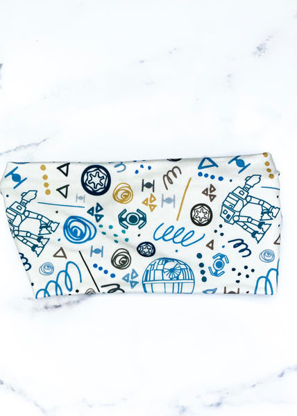 Upcycled Star Wars Twist Headwrap – MandaBees Headbands