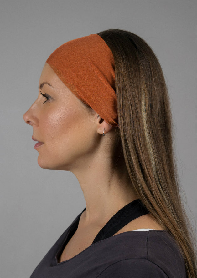 Copper No Slip Yoga Headband | MandaBees – MandaBees Headbands