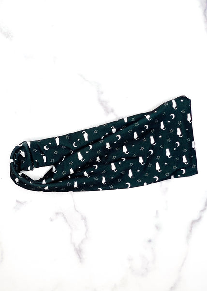 Moon Kitty Twist Headwrap – MandaBees Headbands